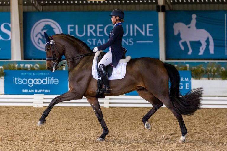 Anna Buffini debuts Fiontini in USA Placing 2nd Behind Steffen Peters ...