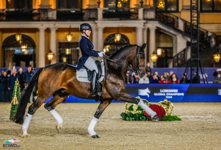 Isabell Werth Demonstrates Freestyle at Vienna's Historic Schönbrunn ...