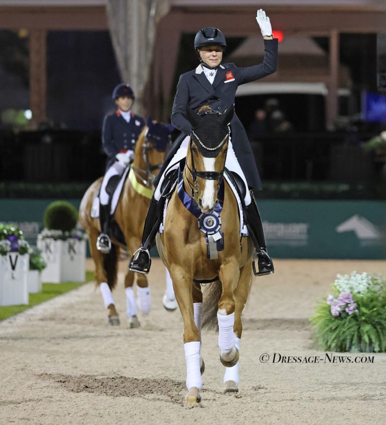 Great Britain's Susan Pape on Harmony's Giulilanta Edge Past USA's ...