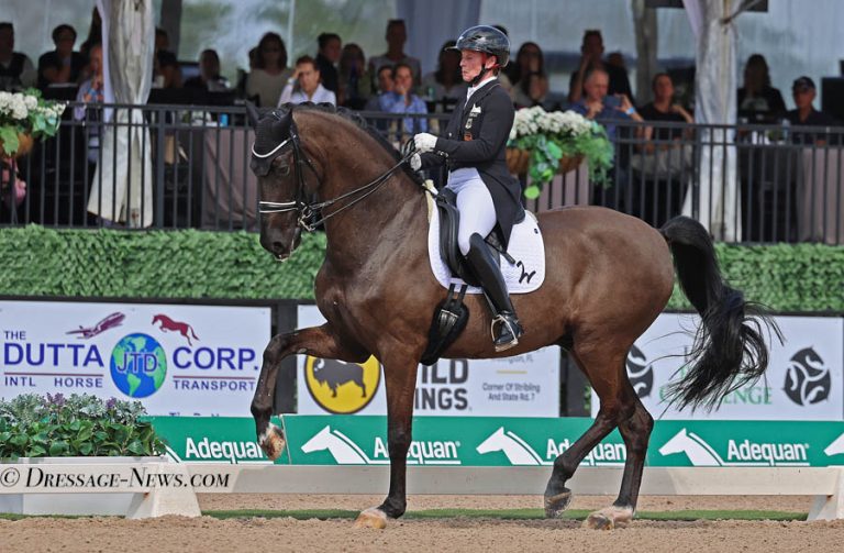 Isabell Werth Wins Wellington World Cup Grand on Special Blend Losing ...